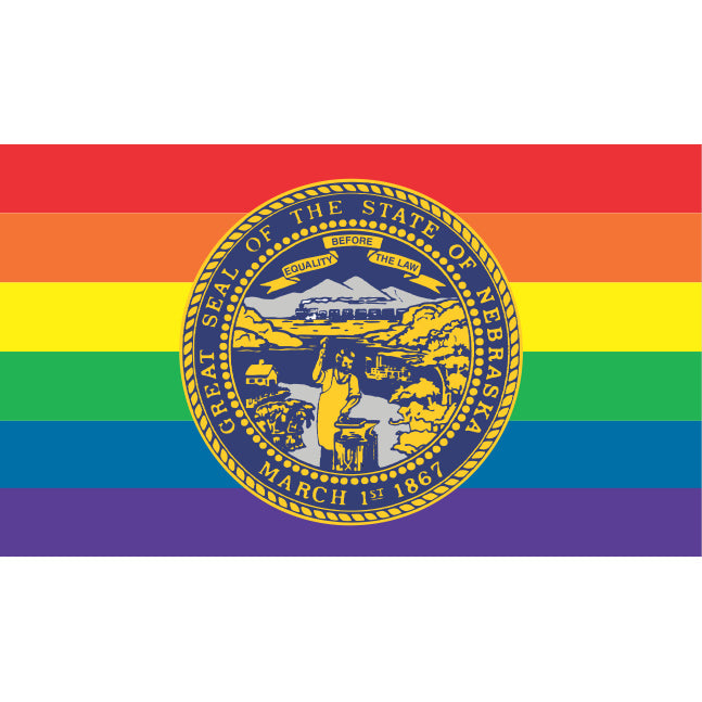 Nebraska Pride – Tagged "usa-state-pride-flag" – PutAFlagOnIt.com