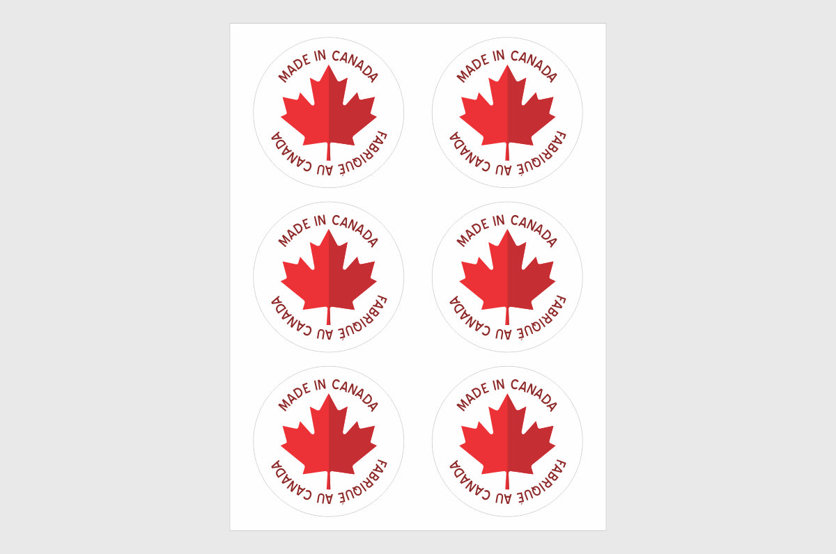 Canada | Made In Canada Stickers | Canadian Stickers With Made In Cana ...