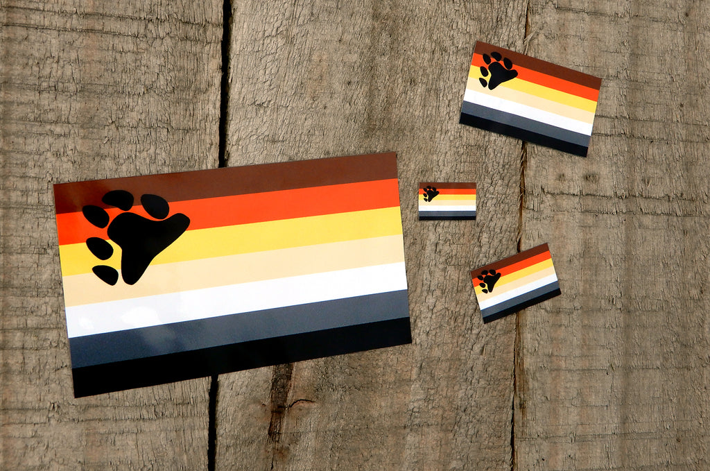Bear Pride, LGBTQ Flag Stickers – PutAFlagOnIt.com