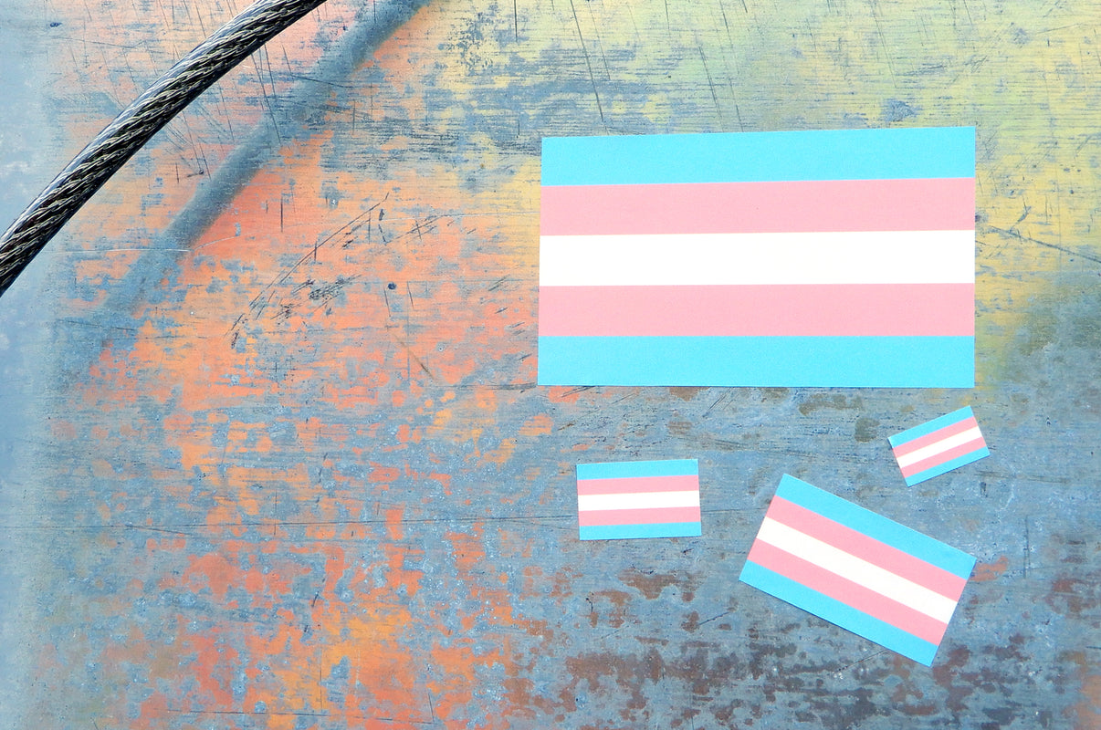 Transgender Pride Flag Stickers – PutAFlagOnIt.com