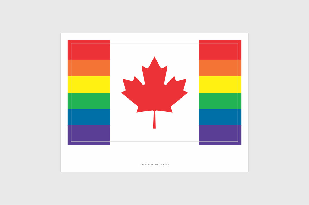 Canada LGBTQ Pride Flag Stickers – PutAFlagOnIt.com