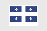 Quebec Flag Stickers – PutAFlagOnIt.com