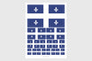 Quebec Flag Stickers – PutAFlagOnIt.com