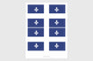 Quebec Flag Stickers – PutAFlagOnIt.com