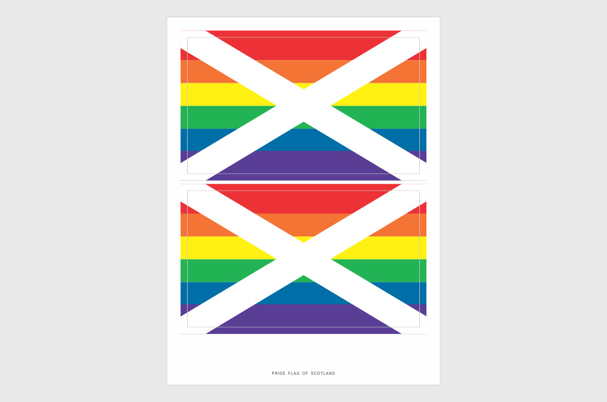 Scotland LGBTQ Pride Flag Stickers – PutAFlagOnIt.com